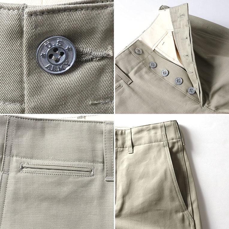 HOUSTON / ヒューストン 10149 M-1941 CHINO TROUSERS / M1941チノトラウザーズ -全2色 ...