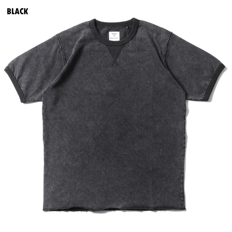 HOUSTON（ヒューストン） 22398 MESH GAZETTE TEE / メッシュガゼット半袖Tシャツ -全4色- : HOUSTON ...