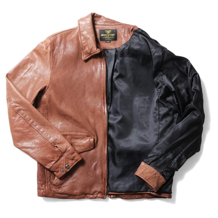 HOUSTON ヒューストン 24UN007 LEATHER JACKET レザージャケット HOUSTON ヒューストン 24UN007 LEATHER JACKET レザージャケット