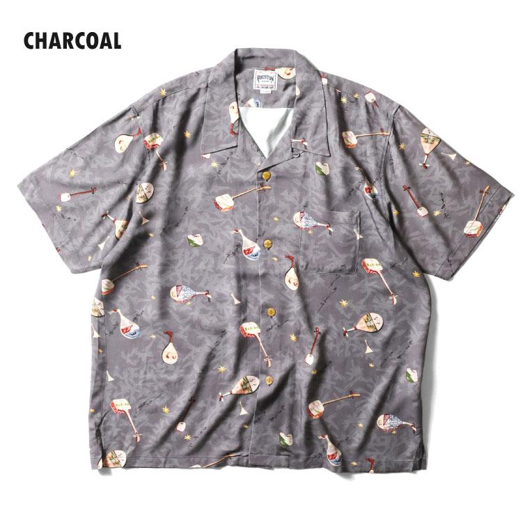 HOUSTON（ヒューストン） 41202 ALOHA SHIRT (和楽器) / アロハシャツ -全3色- : HOUSTON ...