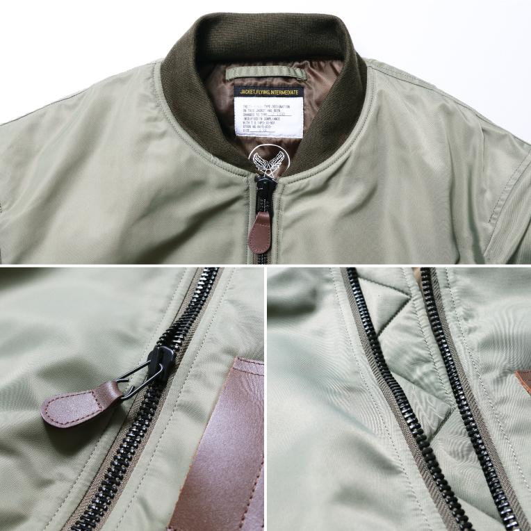 HOUSTON / ヒューストン 5004C B-15B FLIGHT JACKET -MODIFY-/B-15Bフライトジャケット -モディファイ- -全1色- : HOUSTON ...