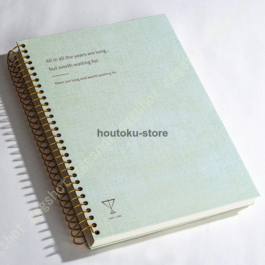 リングノート ノート 横罫線入り B5 150枚 300ページ 無地表紙 横罫 8mmの罫線幅 水平開き リングメモ帳 ビジネス手帳 ハードケースのノート : riji-11116-48 ...