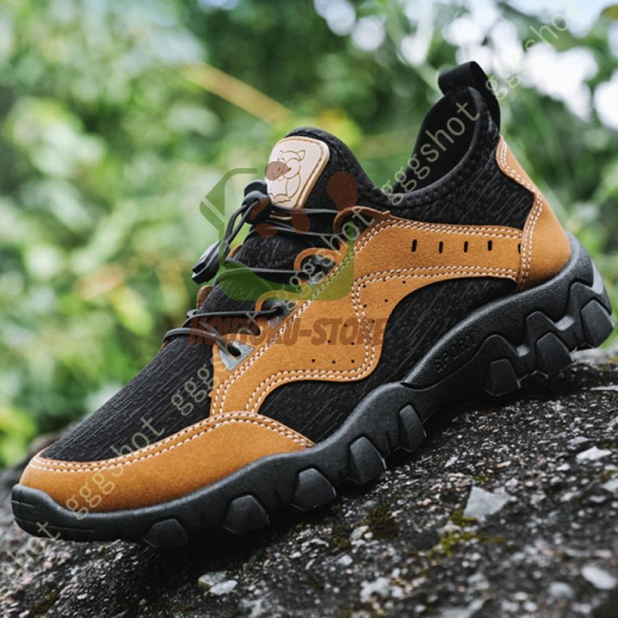 メンズ 防水 登山靴 登山用シューズ 3e 防滑 レトロ ハイキングシューズ 遠足 軽量 キャンプシューズ 軽登山 トレッキングシューズ 防水設計 ウォーキング : xz-n1-11109 ...