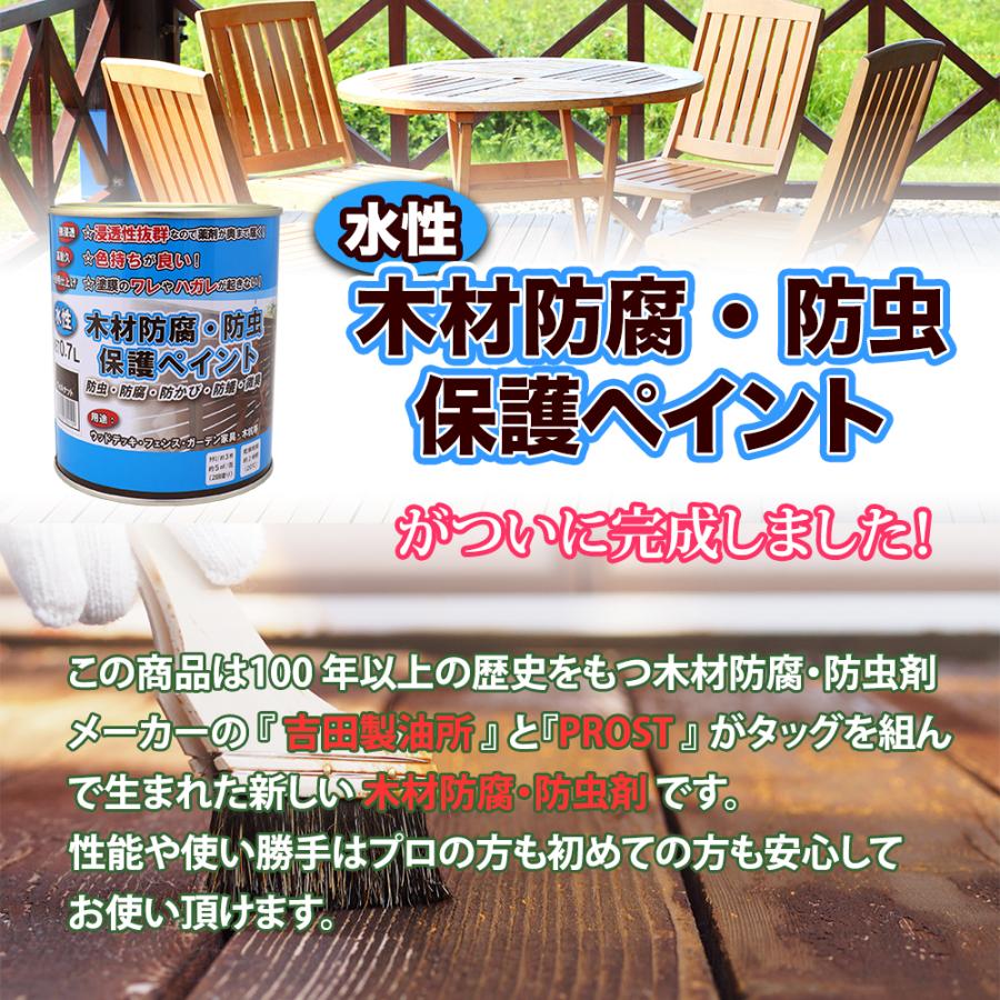 送料無料!水性 木材防腐・防虫保護ペイント 16L/水性 防虫 防腐 防かび 防蟻 微臭 : 2023c0005c00449 : PROST株式会社 - 通販 - Yahoo!ショッピング