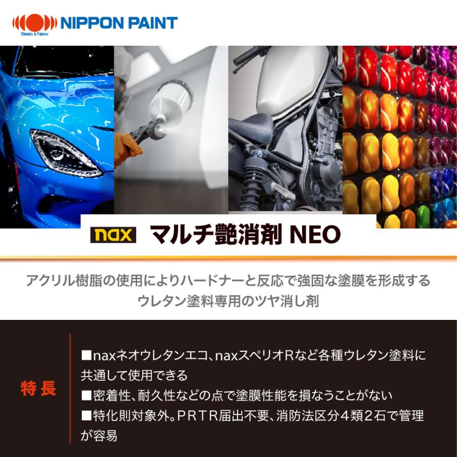 nax マルチ 艶消剤 NEO 4kg/小分け 日本ペイント 塗料 艶消剤 :2023c0005c03367:PROST株式会社 - 通販 - Yahoo!ショッピング