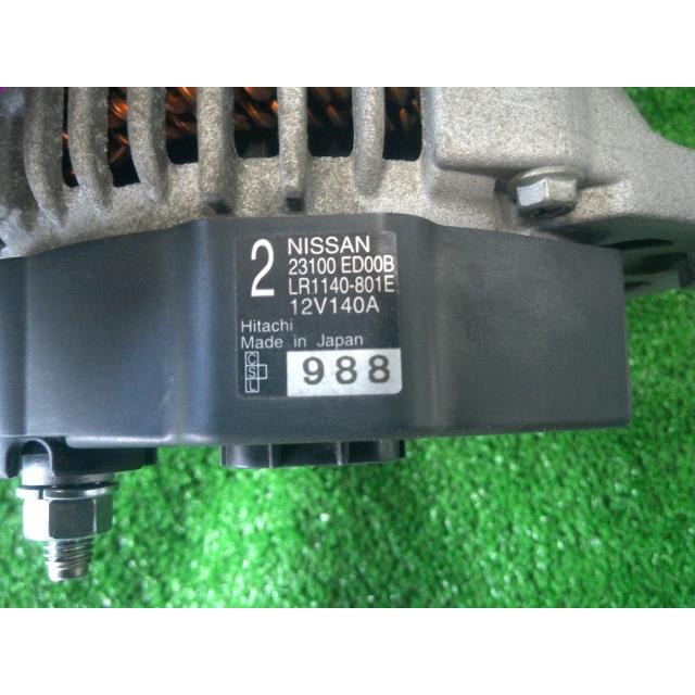 ノート DBA-E11 オルタネーター KY0 23100ED00B,LR1140-801E 23100-ED00B :220722000260200:リサイクルパーツHOWA - 通販 ...