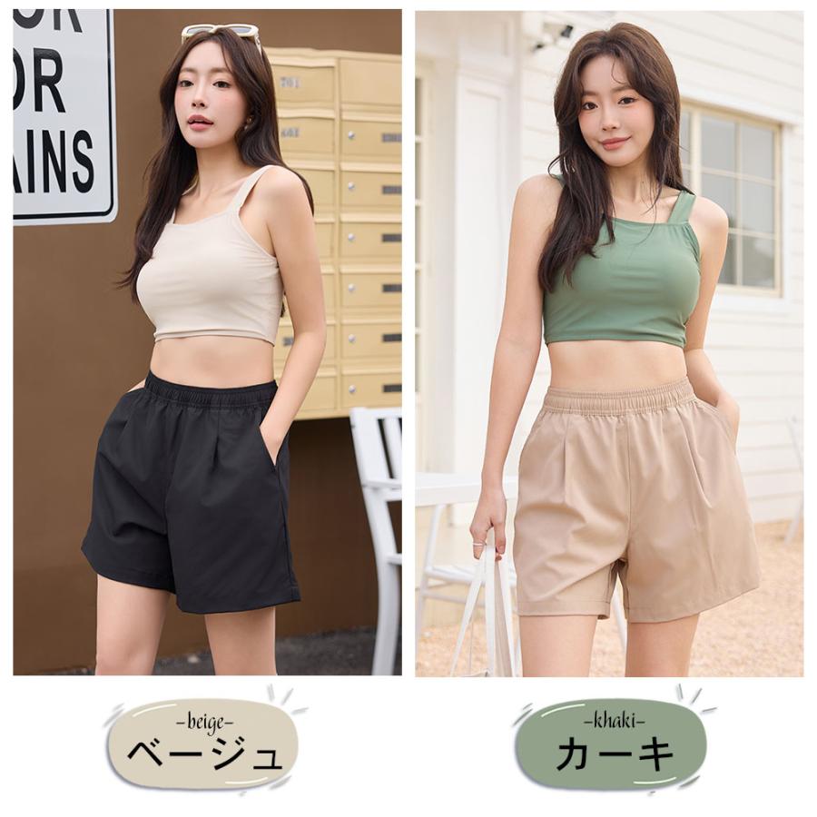 【HOYUKI2025年新作】水着 レディース 体型カバー ビキニ ショートパンツ 3点セット セパレート 無地 クロップド丈 ハイウエスト リボン サウナ マリンスポーツ : HOYUKI ...