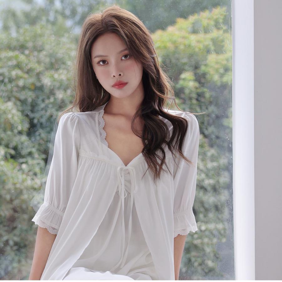 ルームウェア レディース キャミソール ロングパンツ 半袖 上着 パジャマ 上下セット ショート丈 フリーサイズ 夏 春 ピンク ホワイト :wg22438:HOYUKI - 通販 ...