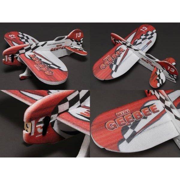 HobbyKing Mini-GeeBee 3D Aerobatic EPP Airplane w/Motor 700mm (ARF)★ホビーショップ青空 : ホビーショップ青空 - 通販 ...