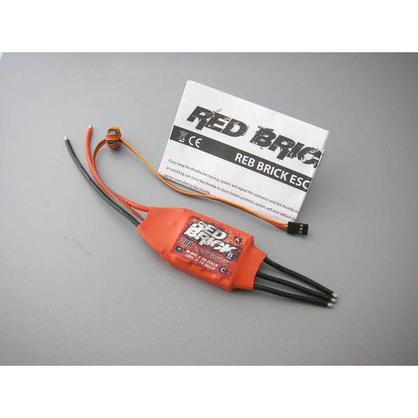 HobbyKing Red Brick 70A ESC アンプ BEC 5V-3Aスピードコントローラー : ホビーショップ青空 - 通販 ...