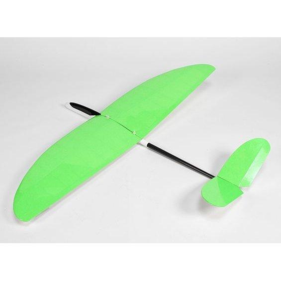 Butterfly Pod and Boom V-Tail Glider Built up Wing 1140mm - Green (ARF ...