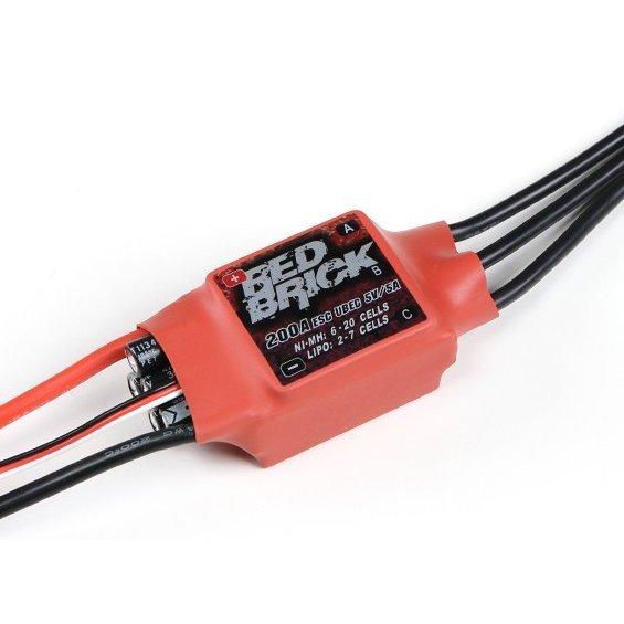 HobbyKing Red Brick 200A アンプ ESC V2スピードコントローラー : ホビーショップ青空 - 通販 - Yahoo ...