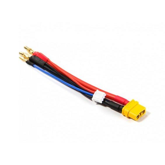 XT60 メス ハーネス（2Sハードケースリポバッテリー用バランスリード付き）★ホビーショップ青空 : ホビーショップ青空 - 通販 ...