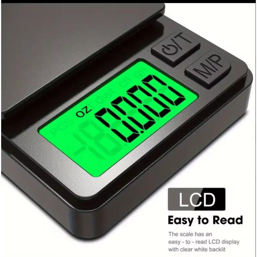0.1g 1000g ポケット スケール 精密 デジタル グラム 食品 ジュエリーオンス バックライト LCD 1kg : ホビーショップ青空 - 通販 - Yahoo!ショッピング