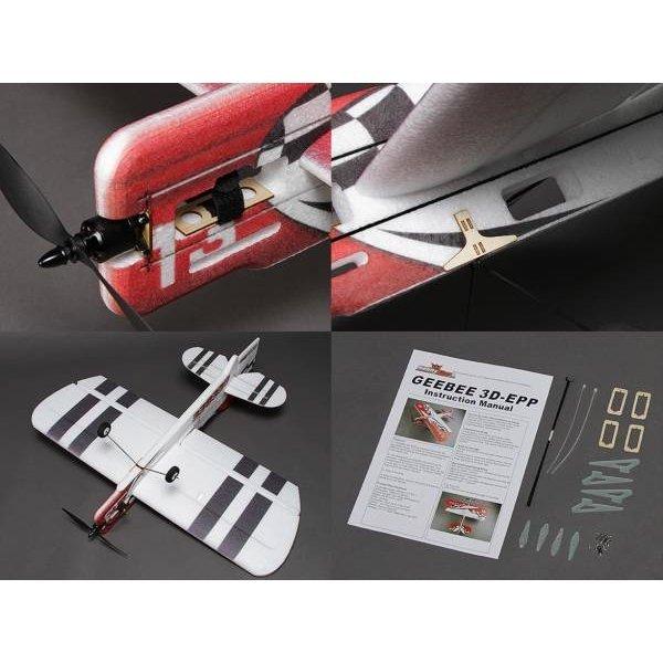 HobbyKing GeeBee 3D Aerobatic EPP Airplane w/Motor 1000mm (ARF)★ホビーショップ青空 : ホビーショップ青空へ - 通販 ...