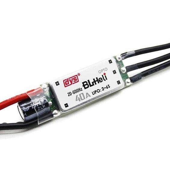 DYS 40A アンプ ESC Mini Opto (BLHeli Firmware)スピードコントローラー : ホビーショップ青空へ ...
