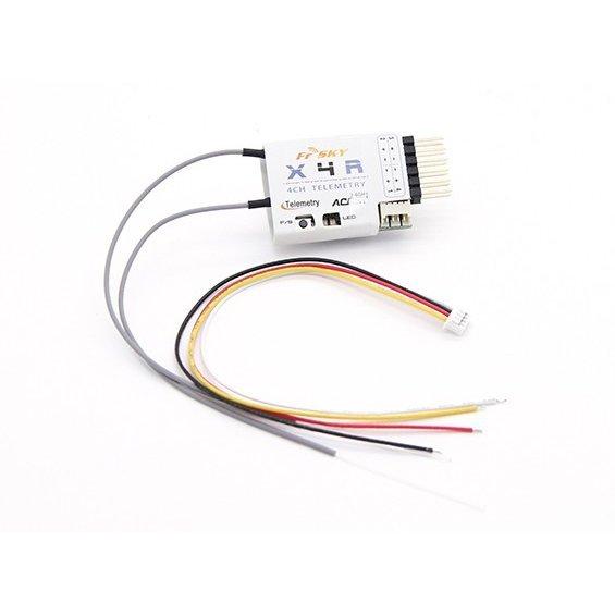 FrSky X4R 4ch 2.4Ghz ACCST 受信機 レシーバー (w/telemetry)★ホビーショップ青空 : ホビーショップ ...