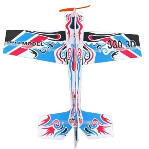 青色 3D Mercury Fixed-wing Aerobatic Magic Board Plane Rc Airplaneラジコン ...