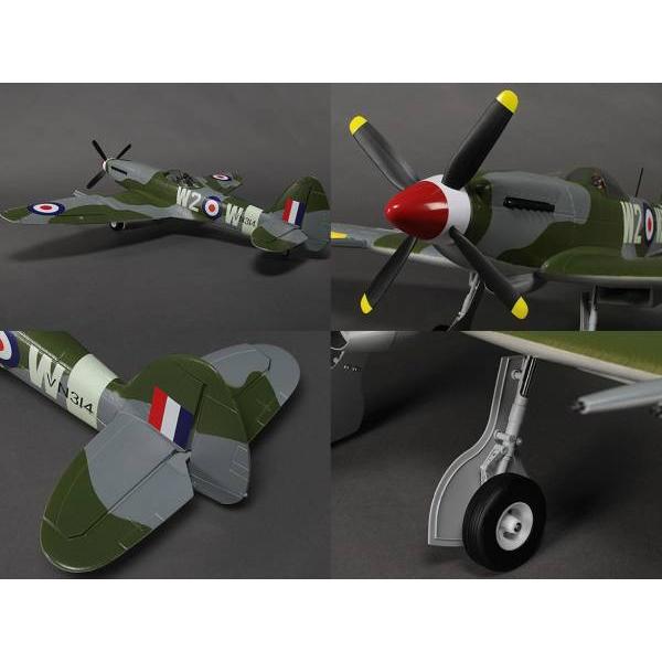 Durafly Supermarine Spitfire Mk 24 with Retracts/Flaps/Nav Lights (PNF ...