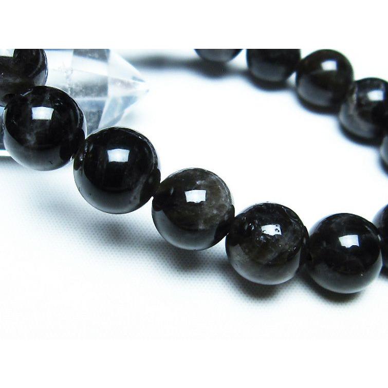 パワーストーン 天然石 モリオン 純天然 黒水晶 ブレスレット12mm t112-5673 :t112-5673:H.S.K STONE - 通販 - Yahoo!ショッピング