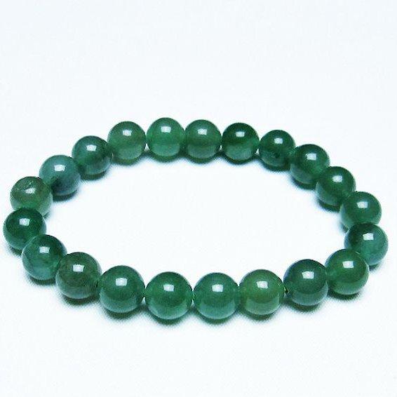 パワーストーン 天然石 インド翡翠ブレスレット 10mm t127-11151 : H.S.K STONE - 通販 - Yahoo!ショッピング