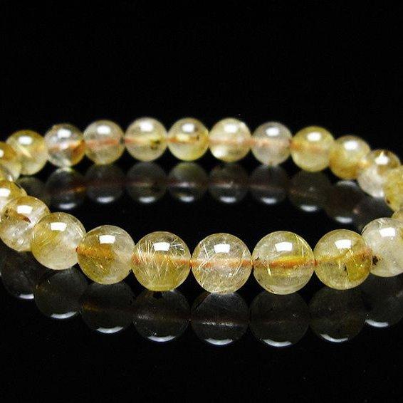 パワーストーン 天然石 ゴールドタイチンルチルブレスレット 8mm t171-6989 : t171-6989 : H.S.K STONE - 通販 - Yahoo!ショッピング