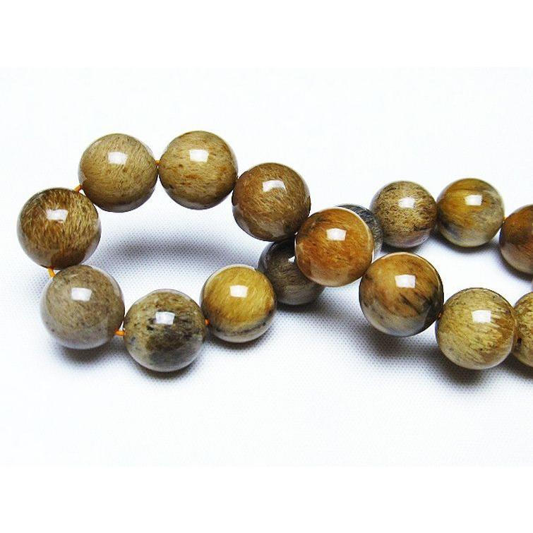 パワーストーン 天然石 ルチルインアゲート ブレスレット12mm t258-1948 : H.S.K STONE - 通販 - Yahoo!ショッピング