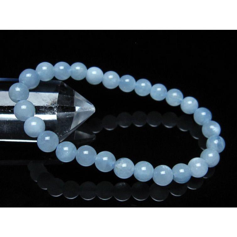 パワーストーン 天然石 アクアマリンブレスレット 7mm t35-19624 : t35-19624 : H.S.K STONE - 通販 - Yahoo!ショッピング