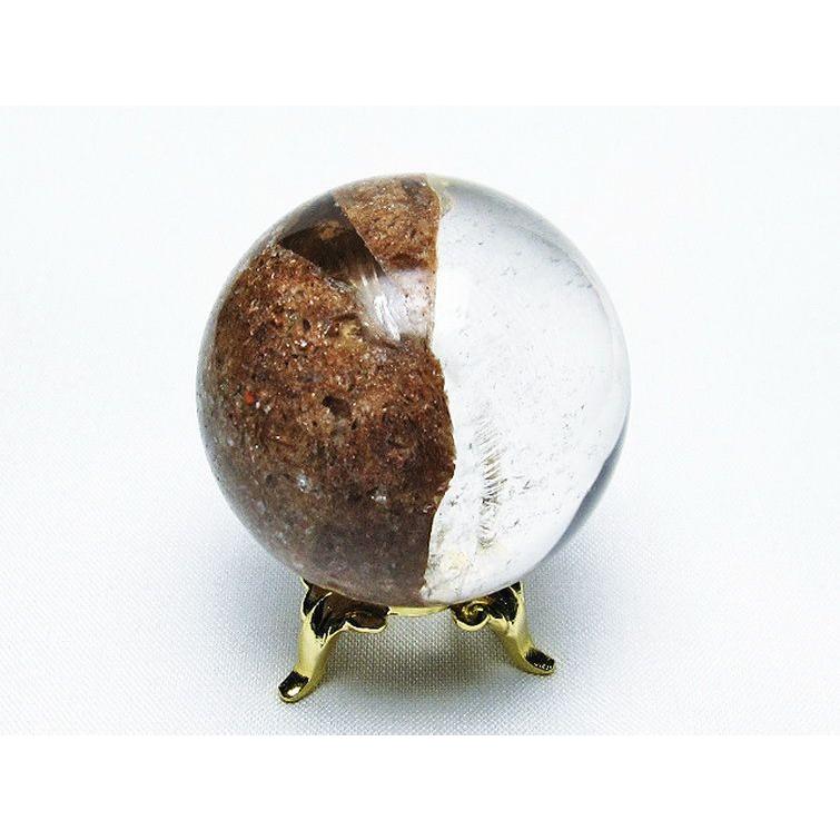 パワーストーン 天然石 ゴールドタイチンルチル入り水晶丸玉43mm t637-4437 : H.S.K STONE - 通販 - Yahoo!ショッピング