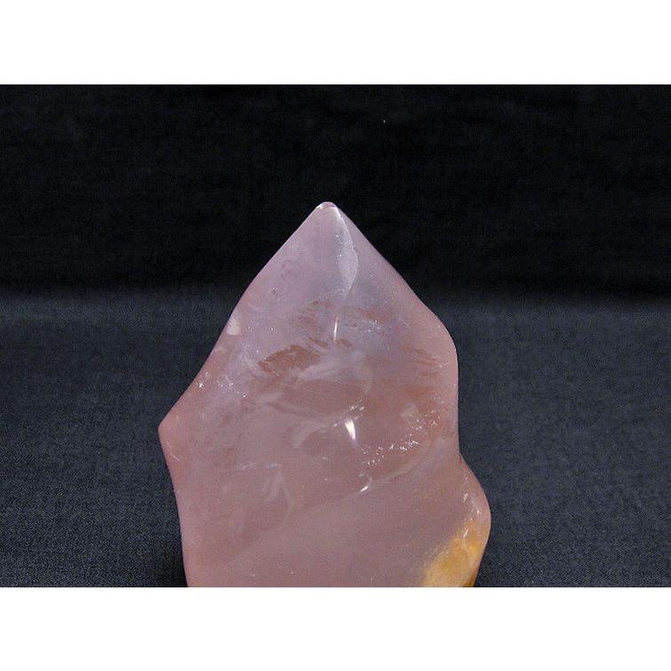 パワーストーン 天然石 ローズクォーツ 炎（フレイム） ポリッシュ 置物 t653-3977 : H.S.K STONE - 通販 ...