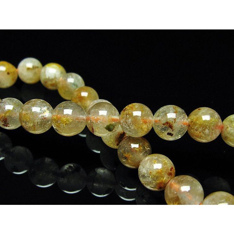 パワーストーン 天然石 タイチンフラワー水晶ブレスレット 7mm t660-2053 : H.S.K STONE - 通販 - Yahoo!ショッピング