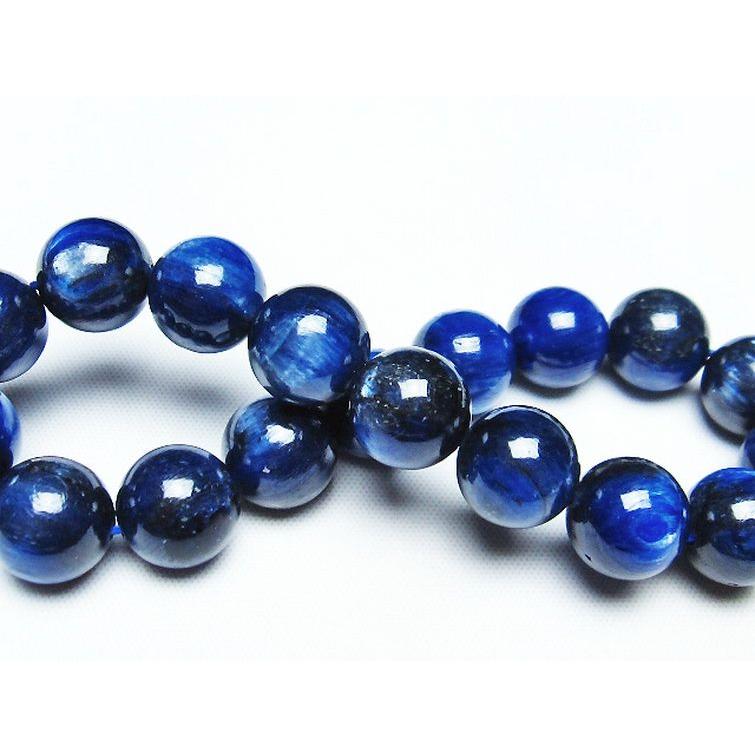 パワーストーン 天然石 カイヤナイトブレスレット12mm t69-5613 : H.S.K STONE - 通販 - Yahoo!ショッピング