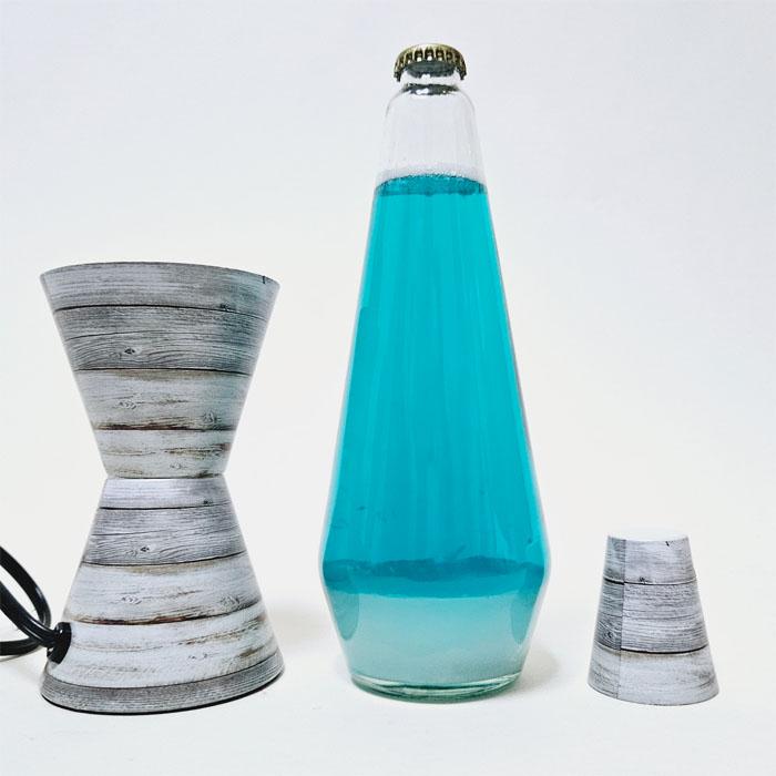 送料無料 ラバランプ LAVALAMP ラバライト 室内照明 インテリア モダン アメリカン雑貨 Mサイズ WHITE&TEAL US.LAVA社正規品 2495 : lavalamp ...