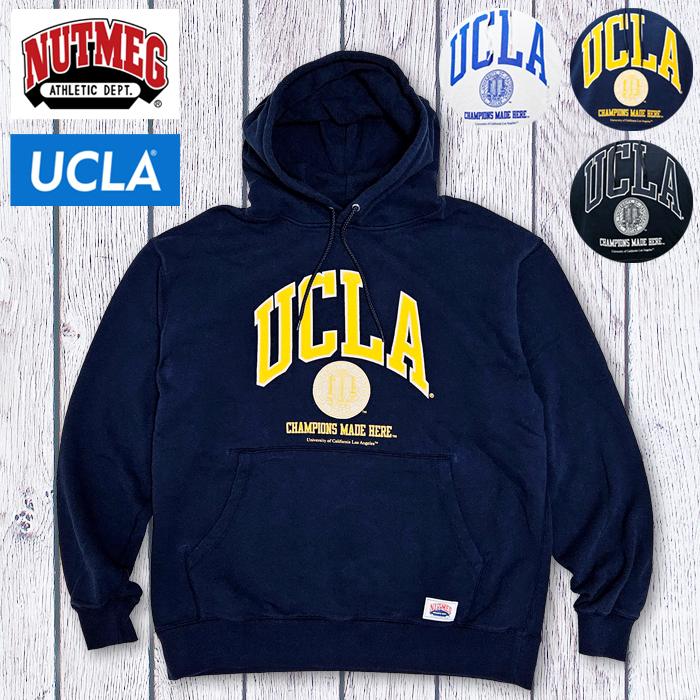 UCLA カレッジパーカー NUTMEG ナツメグ ダブルネーム コラボ ロゴ バックプリント : A Home Style by Mint Garage - 通販 - Yahoo!ショッピング