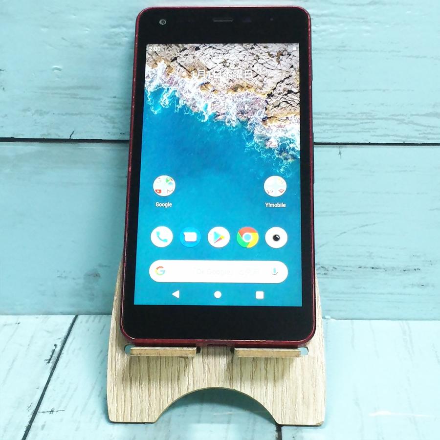 Android One S2 ワイモバイル レッド 本体 白ロム SIMロック解除済み SIMフリー 462208 : hsmToys - 通販 - Yahoo!ショッピング