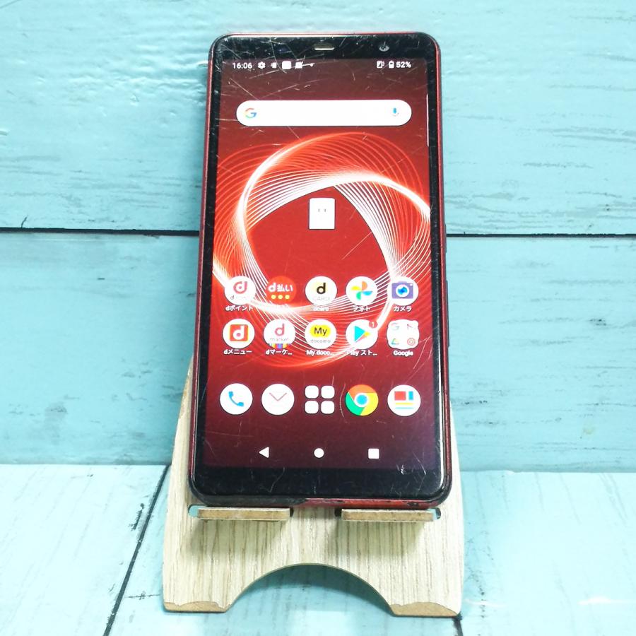 docomo arrows Be4 Plus F-41B レッド 本体 白ロム SIMロック解除済み SIMフリー 467805 ...