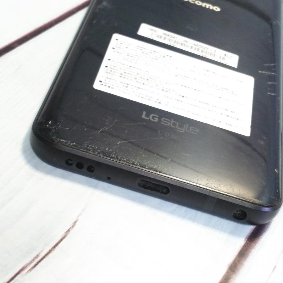 docomo LG style L-03K Black ブラック 本体 白ロム SIMロック解除済み SIMフリー 400232 : hsmToys - 通販 - Yahoo!ショッピング