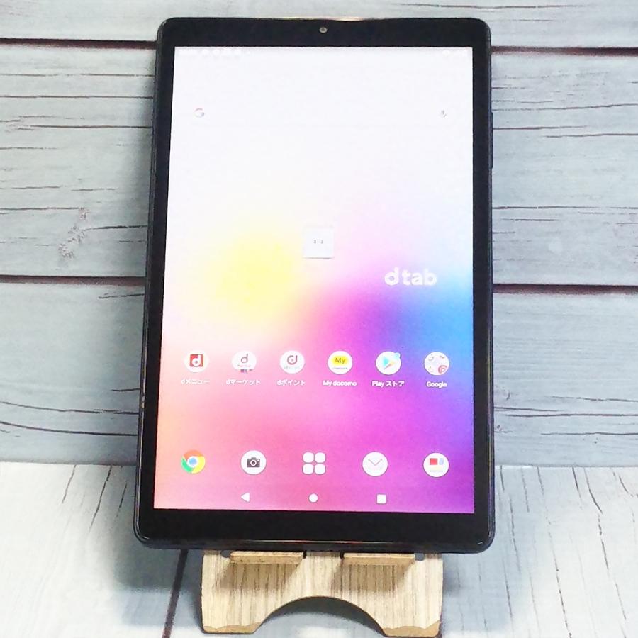docomo dtab Compact d-42A ネイビー Androidタブレット eSIM対応 本体 白ロム B635813 ...