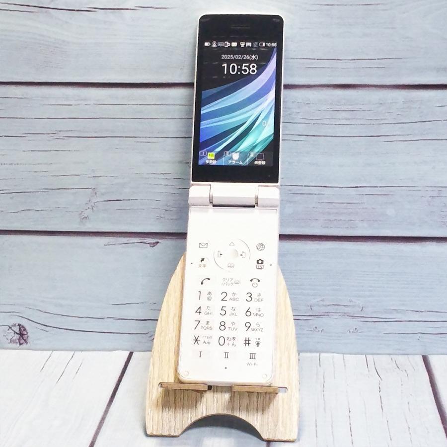 Softbank 805SH SHARP AQUOS ケータイ3 ホワイト 本体 白ロム SIMロック解除済み SIMフリー C569019 ...