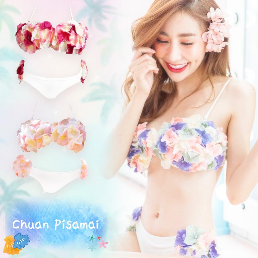 正規品】チュアンピサマイ フラワー水着 Chuan Pisamai フラワー 正規品】チュアンピサマイ フラワー水着 Chuan Pisamai フラワー