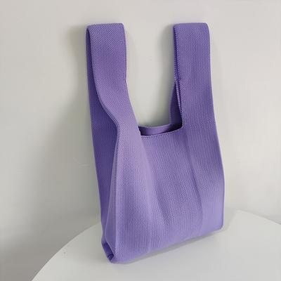 当日翌日配送 ニットトートバッグ バッグ ショッピングバッグ デザイン 上品 おしゃれ トートバッグ カバン バッグ BAG かばん ...