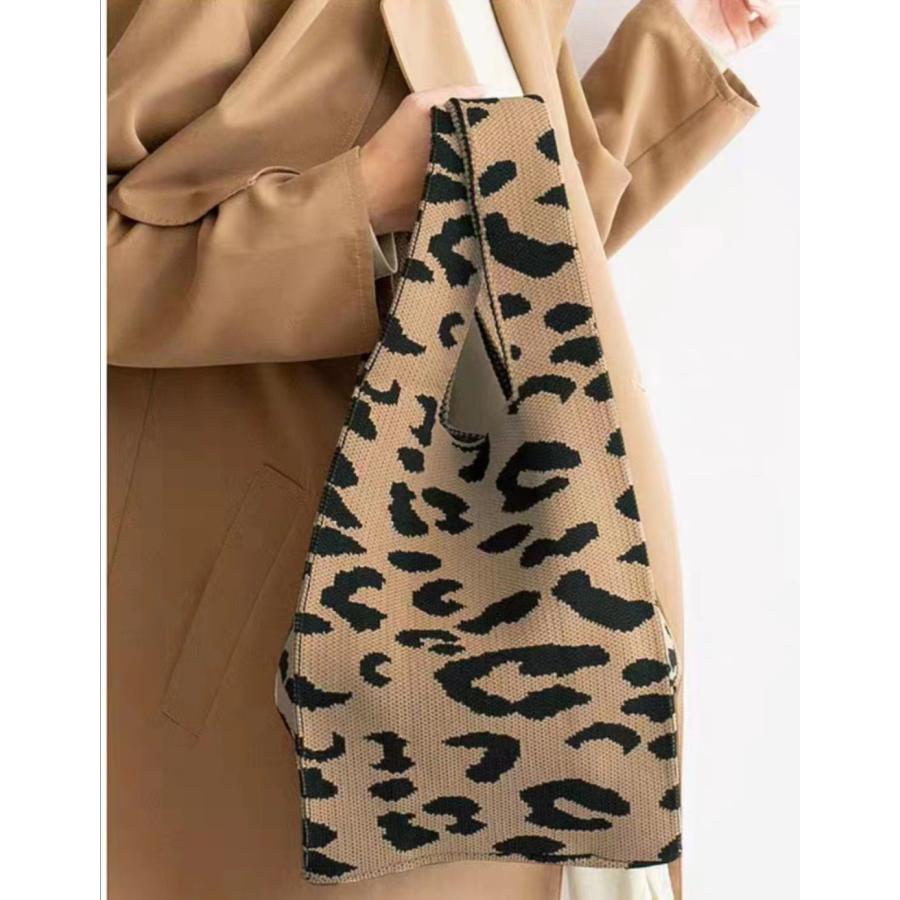 当日翌日配送 ニットトートバッグ バッグ ショッピングバッグ デザイン 上品 おしゃれ トートバッグ カバン バッグ BAG かばん ...