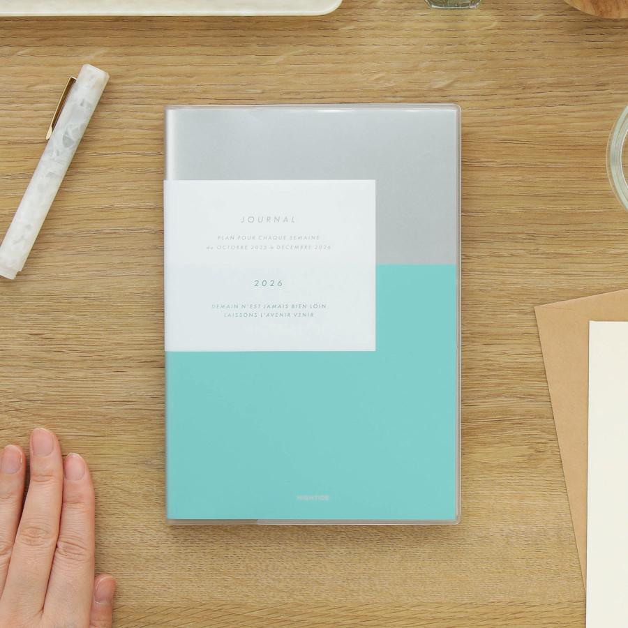 HIGHTIDE DIARY ハイタイド手帳2026 / クレア B6 週間ブロック 2025年10月始まり ウィークリースケジュール帳 : ハイタイド公式ショップ(HIGHTIDE ...