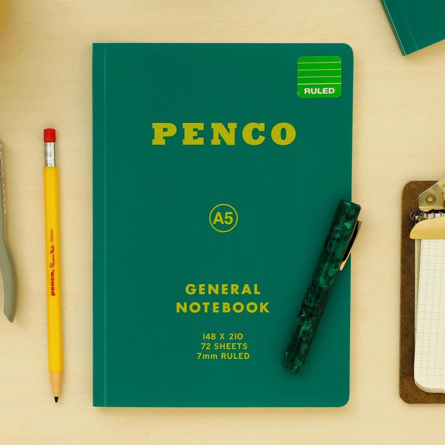 ノート A5 横軸 罫線 7mm penco ペンコ ソフトPPノート Ruled サイズ メモ帳 文房具 文具 おしゃれ かわいい : ハイタイド公式ショップ(HIGHTIDE) - 通販 ...