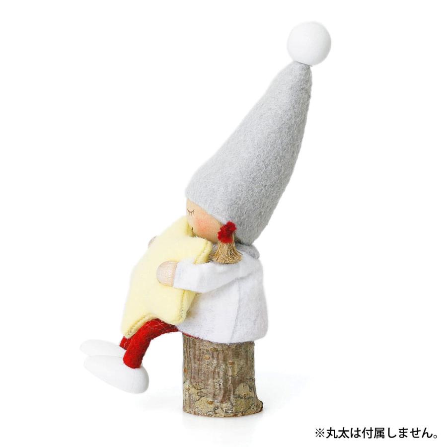 NORDIKA nisse ノルディカ ニッセ 人形 お座りねんね女の子（星） クリスマス オブジェ 北欧 木製 置物 プレゼント ギフト ...