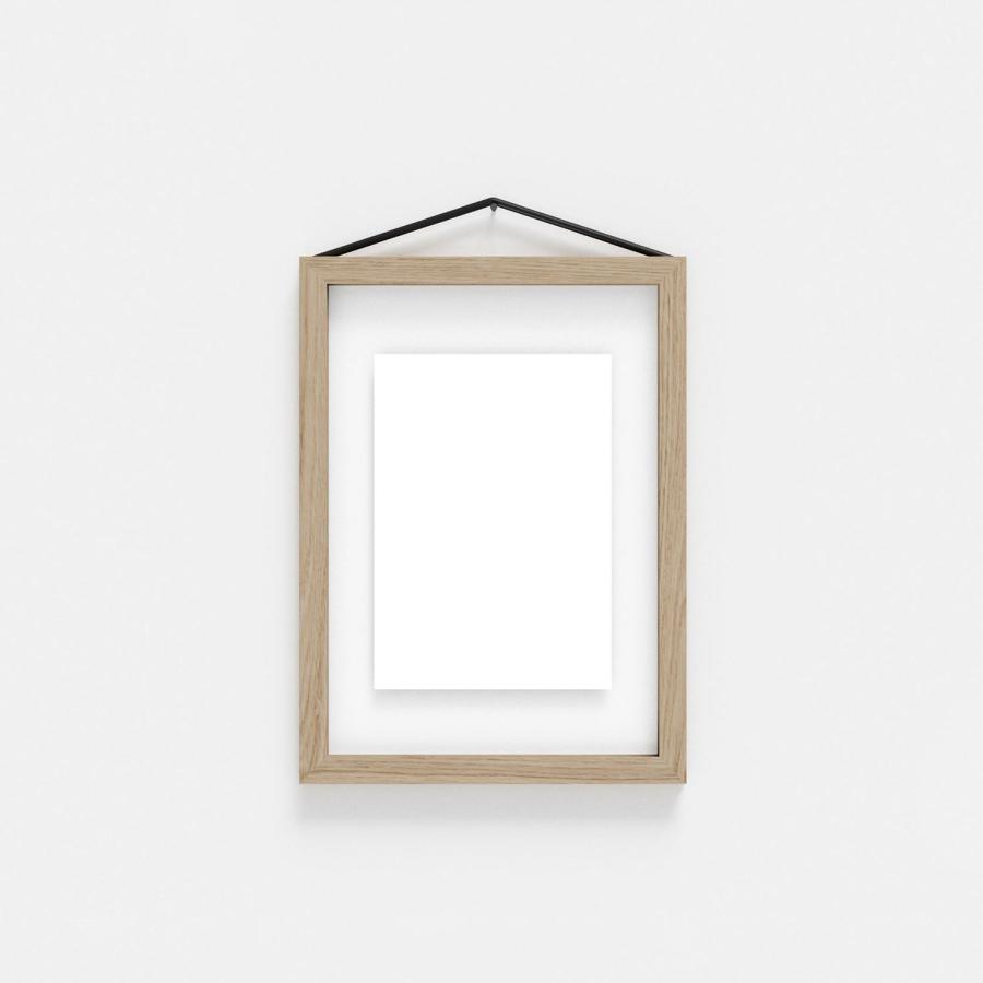 MOEBE フレーム FRAME A5 ムーベ オーク 額 額縁 フォトフレーム 写真立て 壁掛け インテリア ポストカード 押し花 インテリアフレーム パズルフレーム 北欧 : ハイタイド ...