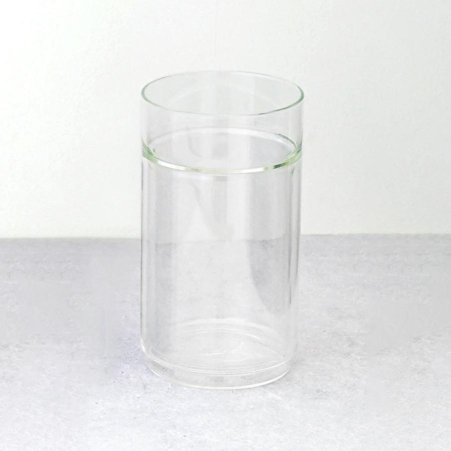 amabro ダブルウォール グラス アマブロ TWO TONE DW CUP カップ（L） クリア カップ 耐熱 タンブラー 透明 容量350ml 保温 保冷 : ハイタイド公式ショップ ...