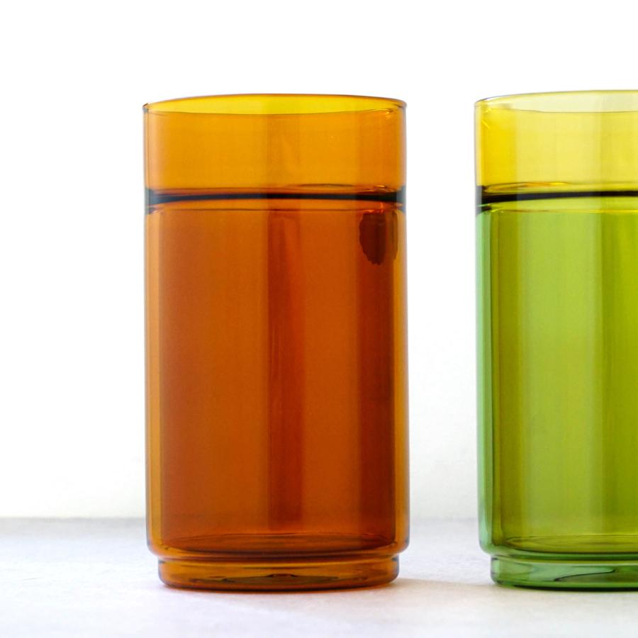 amabro ダブルウォール グラス アマブロ TWO TONE DW CUP カップ（L） カップ 耐熱 タンブラー ツートーン 容量350ml 保温 保冷 : ハイタイド公式ショップ ...