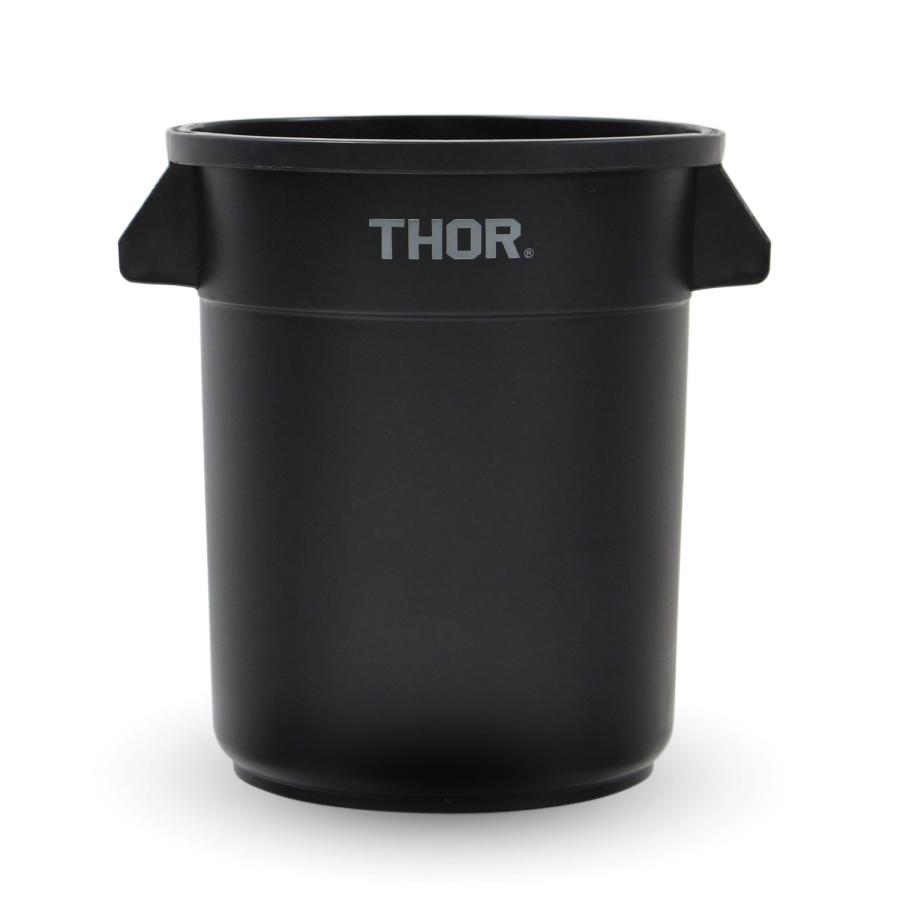 THOR フタ付き ゴミ箱 ソー Round Container DC ラウンドコンテナ 23L ごみ箱 ダストボックス 洗濯カゴ 収納 鉢カバー プランターカバー おしゃれ 屋外 : ハイ ...