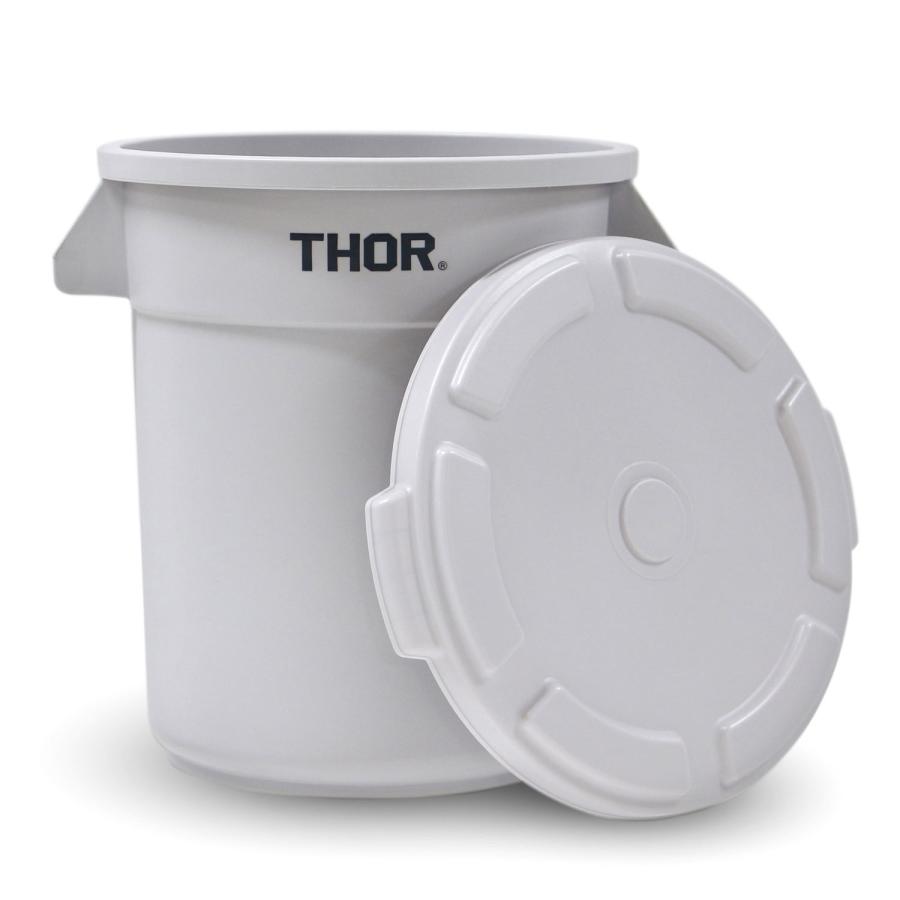 フタ付き ゴミ箱 THOR ソー Round Container DC ラウンドコンテナ DC 23L ごみ箱 ダストボックス 洗濯カゴ ランドリー 収納ボックス 鉢カバー プランターカバー ...